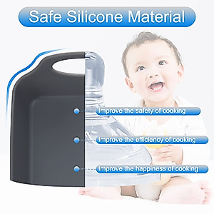 Pinzovemo Silicone Baking Sheet Pan Dividers,Sturdy Heatproof Handles Nonstick Tray,Cooking Reimagined,Reusable Bakeware Set for Meal Prep,Easy to Clean,Air Fryer,Oven Safe