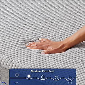 Casper Sleep Original Foam, Memory Foam Mattress, Full Size - Medium Firm Bed in a Box with Zoned SupportTM - 100-Night Trial - 10 Year Warranty - CertiPUR-US® Mattress, Light Grey