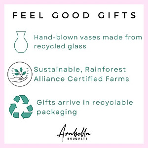 OVERNIGHT DELIVERY | Purple Extravagance Flowers with Vase | Arabella Bouquets (Fresh Cut Flowers)