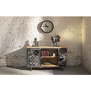 Prima Re-Design Decoupage Decor Tissue Paper 19"x30"-Dark Damask-REDTP-47704 Redesign Décor' Easter Day Decorations St. Patrick's Day,Easter Decorations,Great Mother Gifts