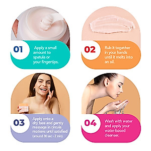 SoloVegan You Make Me Melt Cleansing Balm Make Up Remover 100ml Eye Makeup Remover Korean Skincare Cleanser Makeup Remover Balm I K-beauty I Vegan