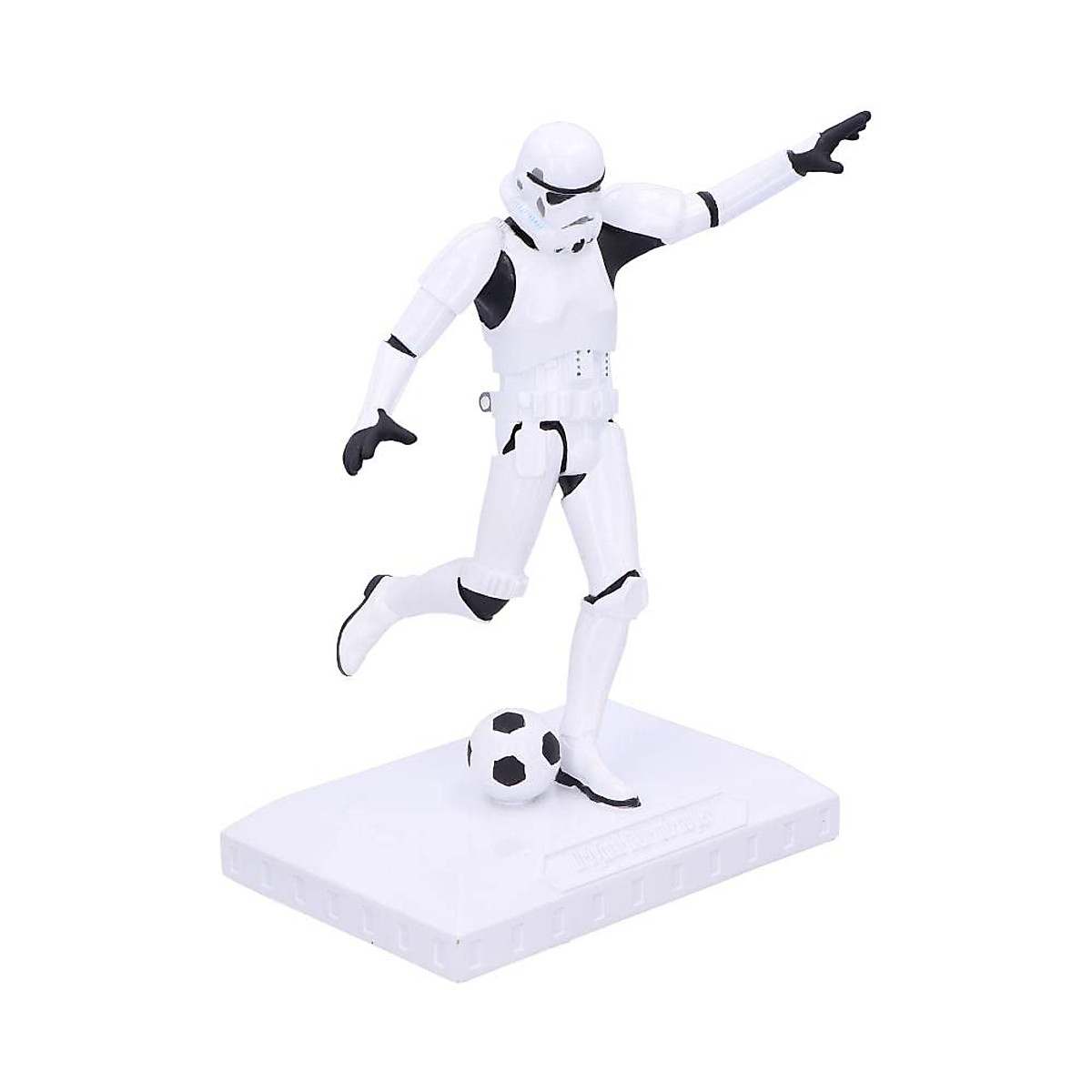 Nemesis Now Officially Licensed Stormtrooper Back of The Net Figurine, White, 17cm