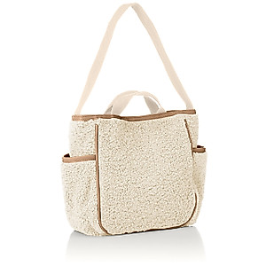 ROOTOTE 1349 Women's Mini Shoulder Tote Bag, EU Square, 2-Way, Boa A, Ivory
