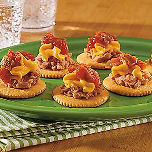 RITZ Original Crackers and Easy Cheese Cheddar Snack Variety Pack, 1 Family Size Box & 2 Cans