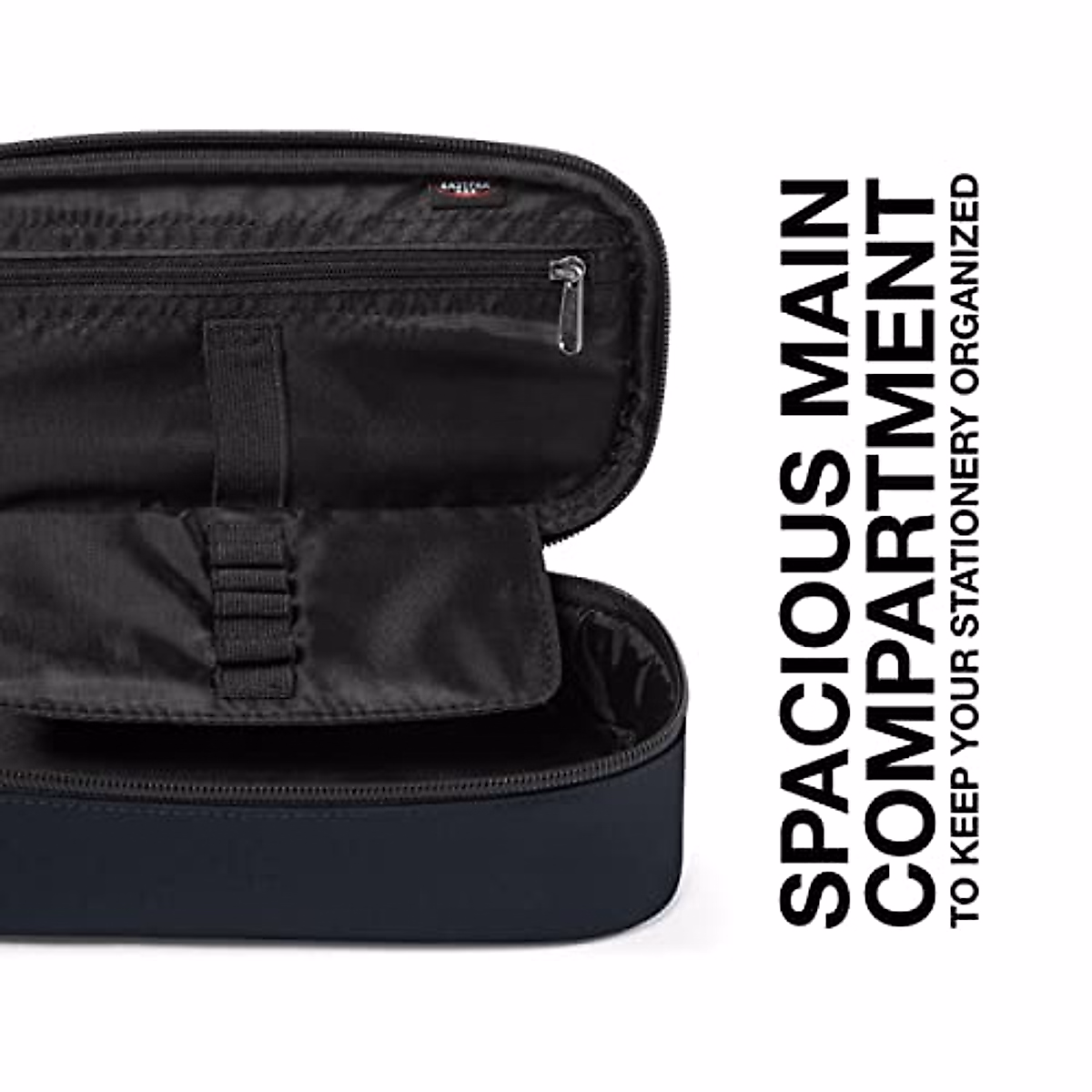 Eastpak Oval XL Pencil Case - For Travel, or Work - Cloud Navy