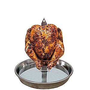 Al Pastor Skewer for Grill, 7.5'' and 10'' Skewers, 10"x10" and 1.40 depth Stainless Steel Base Plate,Vertical Skewer,Bbq Vertical Skewer,Trompo Para Tacos Al Pastor,Vertical Rotisserie,Vertical Spit