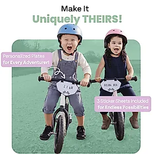 Folding Toddler Balance Bike 2 Year Old / 5 Year Olds – Foldable Easy On-The-Go – w/Carrying Strap – Balance Bike 2+ Year Old – Balance Bike for 4 Year Old – Toddler Balance Bike - Toddler Bike
