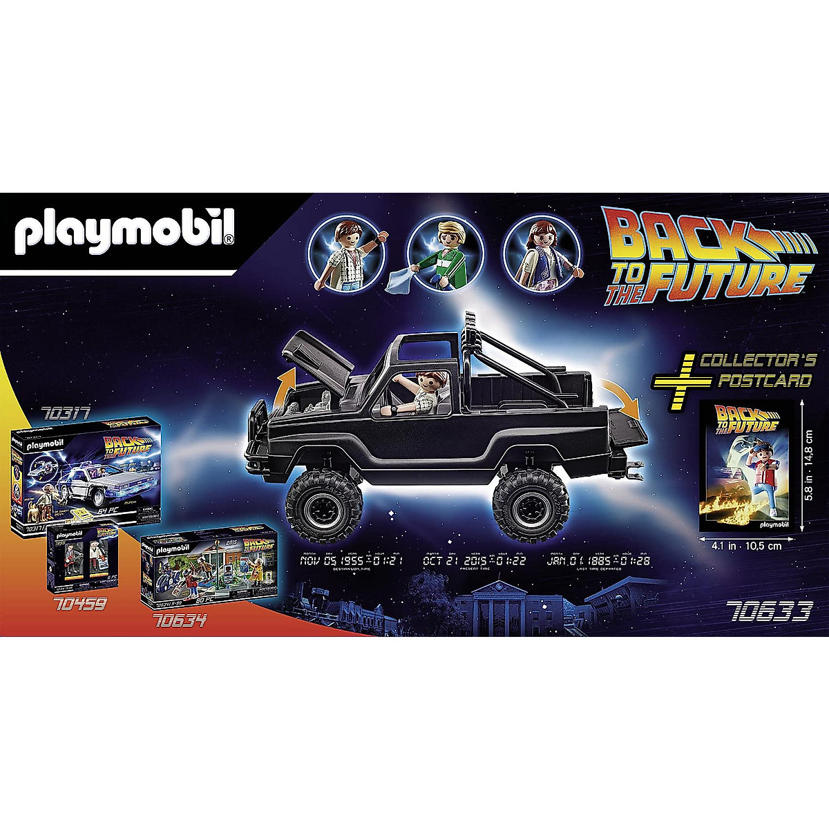 Playmobil Back to The Future Marty's Pickup Truck