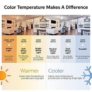 PHILIPS LED Basic Frosted Non-Dimmable A19 Light Bulb - EyeComfort Technology - 1000 Lumen - Daylight (5000K) - 10W=75W - E26 Base - Indoor - 8-Pack