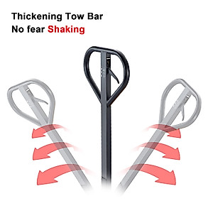 APOLLOLIFT Pallet Jack Truck, 5500lbs Capacity 21" W x 48" L Forks Manual Standard Duty Pallet Truck