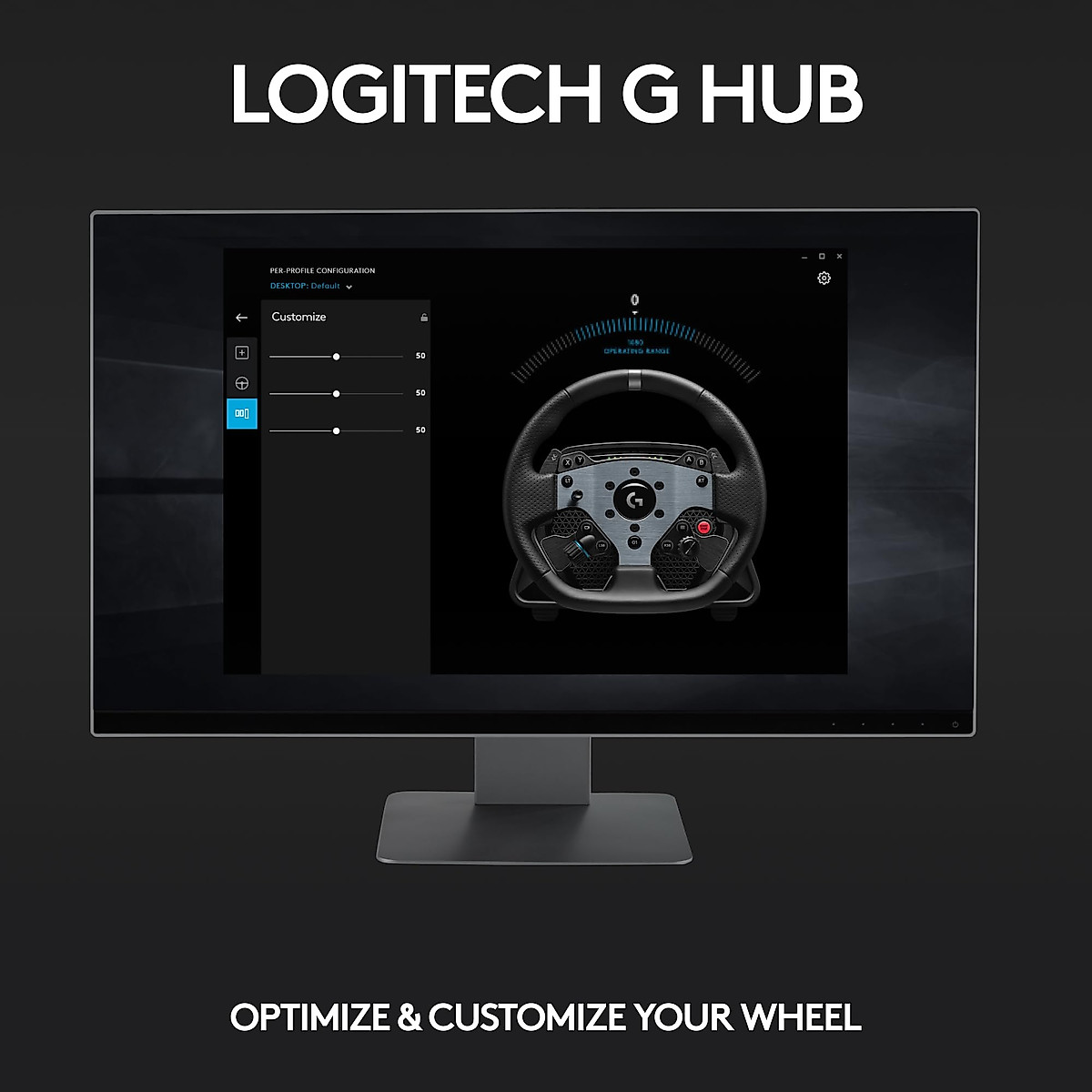 Logitech G PRO Racing Wheel for PC, Direct Drive 11 Nm Force, TRUEFORCE Force Feedback, Magnetic Gear Shift Paddles, Dual Clutch, OLED Display, Quick Release, PRO Button Layout