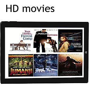 ZAOFEPU 11.6” Windows Laptop, 6+128GB Windows 10 Home Tablet PC, 2 in 1 Laptop with Touchscreen, 1920x1080 FHD Large Screen Tablet Computer Comes with a Bracket and Keyboard, Powerful 5000mAh-Black