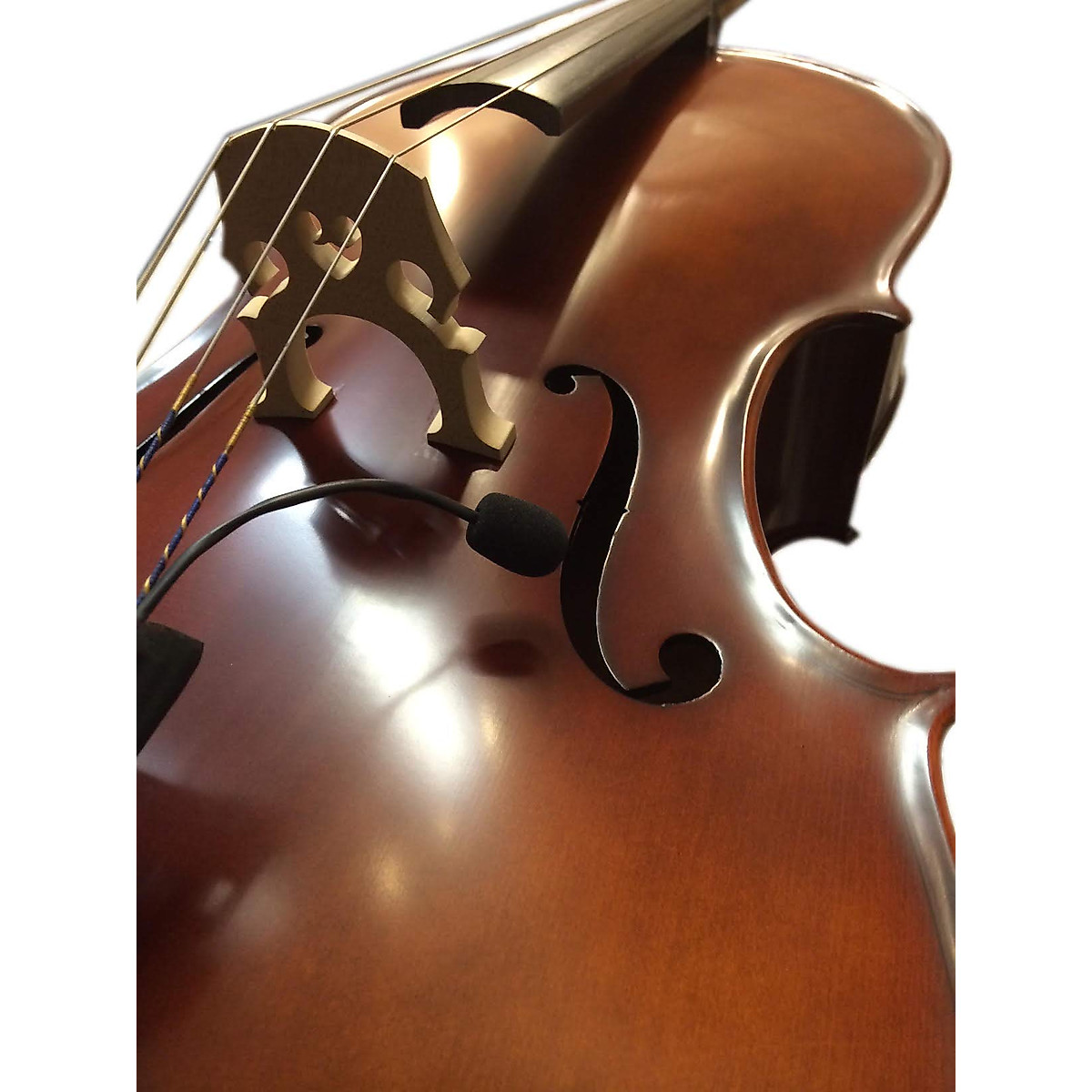 The Feather Violin Pickup with Flexible Micro-Gooseneck by Myers Pickups