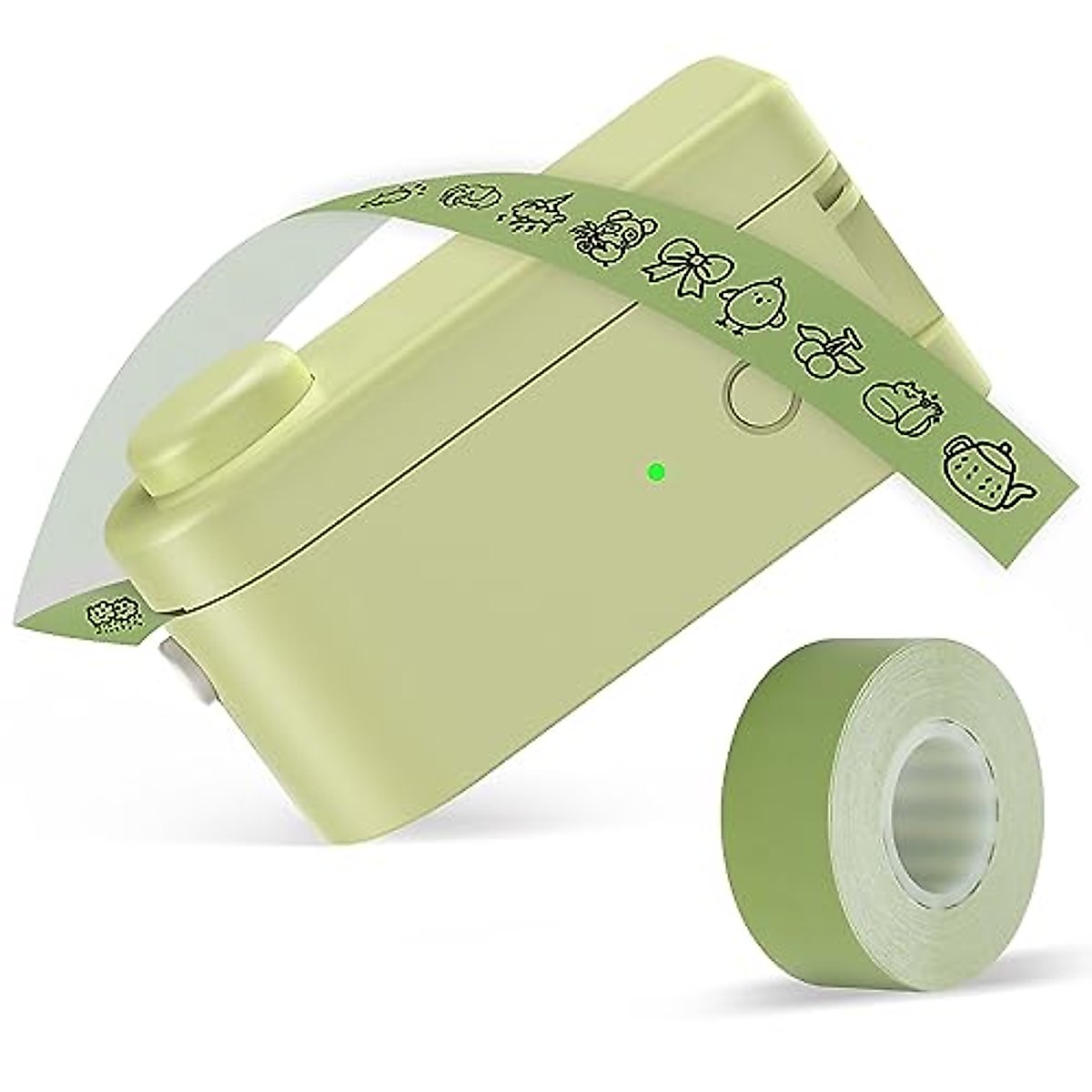 Makeid Label Maker Machine with Tape - Compatible with 9/12/16mm Waterproof Tape, Portable & Rechargeable Label Makers with Built-in Cutter Wireless Label Printer Compatible with Android & iOS Devices