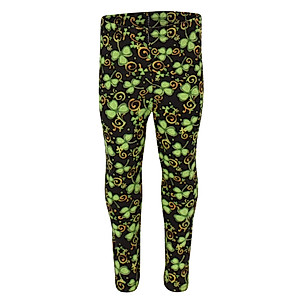 Unique Baby Girls St Patrick's Day Luck of the Irish Legging Set (10/5XL, Green)