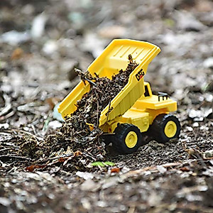 Sunny Days Entertainment Mini Construction Vehicles 3 Pack – Lights and Sounds Pull Back Toy Vehicle | Includes Dump Truck Front End Loader and Crane Truck – Maxx Action