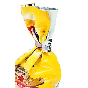 MSC International 38100 Joie Panda Bag Ties, Silicone, Set of 3, Bar Ties, Panda