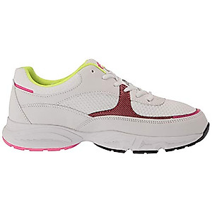 Easy Spirit Women's Galaxie3 Sneaker, White 142, 12 Wide