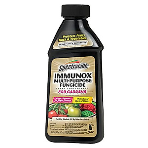 Spectracide Immunox Multi-Purpose Fungicide Spray Concentrate For Gardens 16 Ounces, Protects Up To 2 Weeks