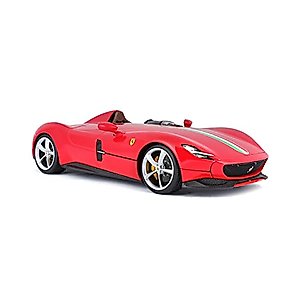 Bburago B18-16909 1:18 Ferrari Signature Monza SP-1, Assorted Designs and Colours