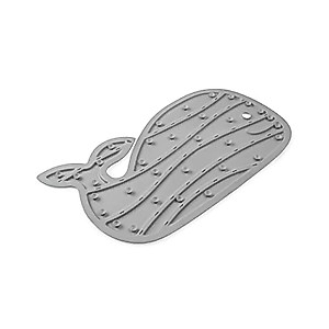 Skip Hop Non-Slip Baby Bath Mat, Moby, Grey