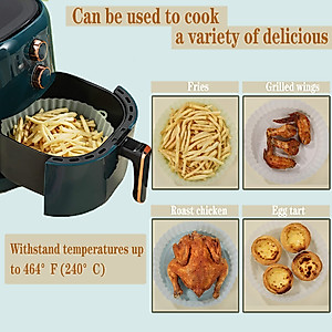 3 Pcs Air Fryer Silicone Pot, 7 Inch Reusable Round Air Fryer Silicone Liners, Replacement of Parchment Paper Liners Air Fryer Accessories, Food Safe Baking Pans for Oven, Microwave(Blue, Pink, White)