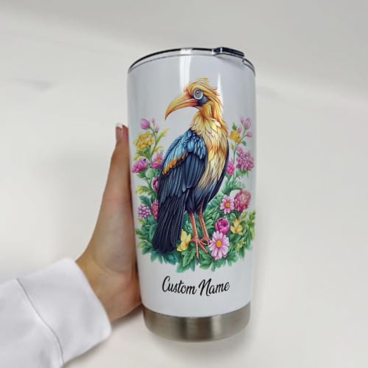 Lesser Adjutant Gifts, Personalized Tumbler with Lesser Adjutant Animal’s Name – Custom Cup for Animal Lovers, Gift for Women, Men, Boys, Girls, Gift for Birthdays & Christmas NwFVLk