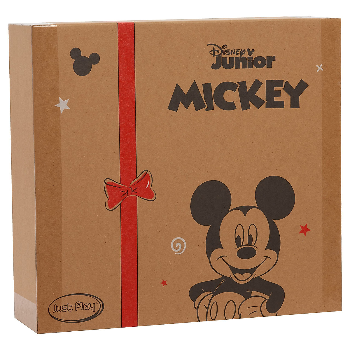 Disney Junior Mickey Mouse Funhouse Light the Way Train, Musical Toy Train Set with Controller, Preschool