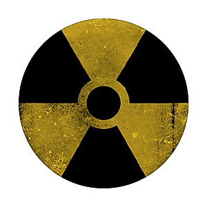 Radiation Pop Mount Socket Danger Vintage Grip X-Rays Hazard PopSockets Grip and Stand for Phones and Tablets