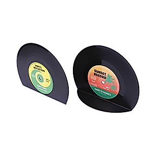 Gazechimp Decorate Style Bookends Book Stopper Holder for