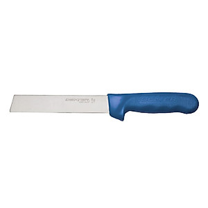 Dexter Sani-Safe® Stainless Steel Produce Knife with Blue Polypropylene Handle - 6"L Blade