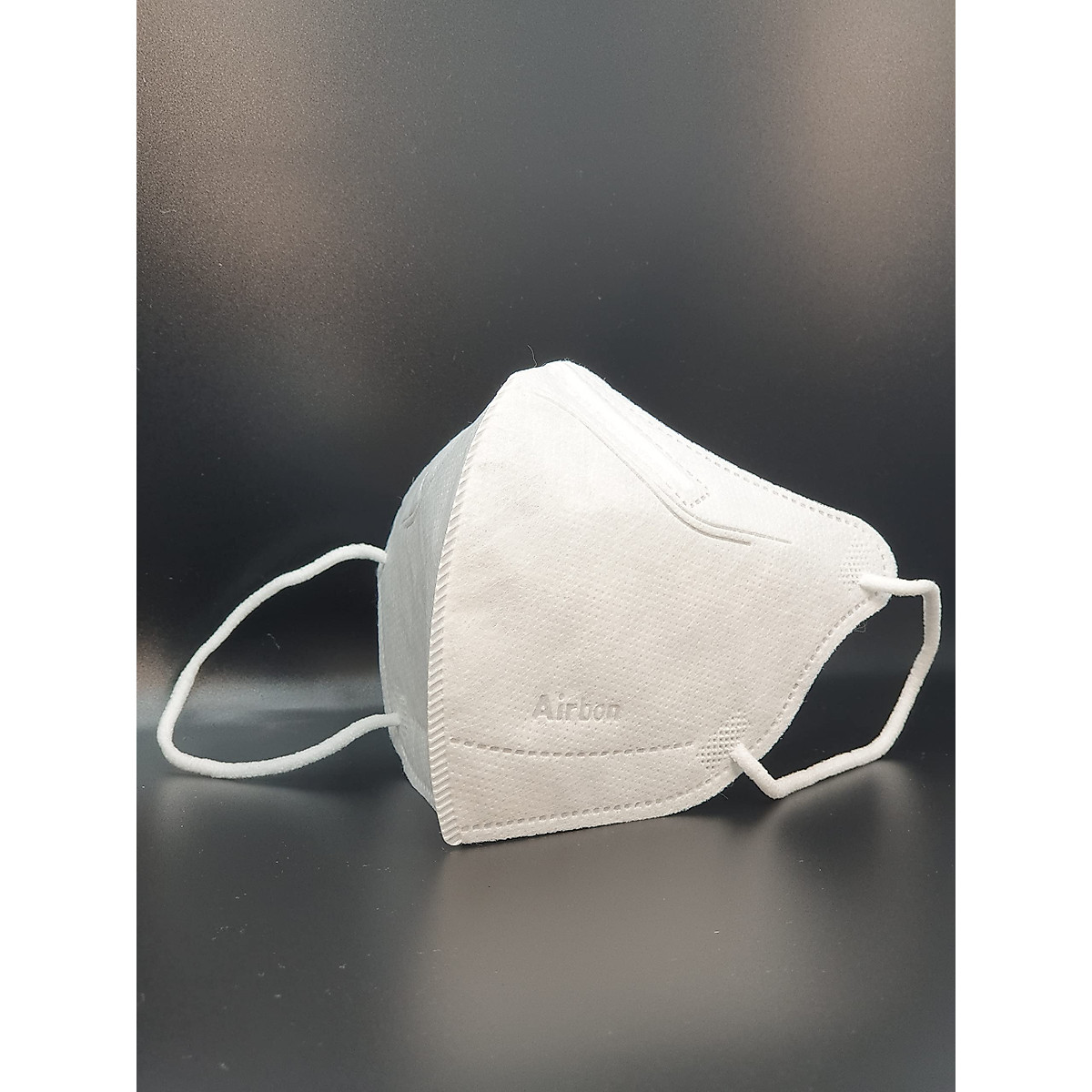 10Pcs AIRQUEEN Korean Nanofiber Filter Childern Mask for kids (White)