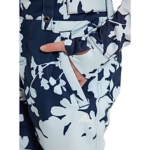 Burton Girls' Sweetart Pants, Ballad Blue Camellia, X-Large