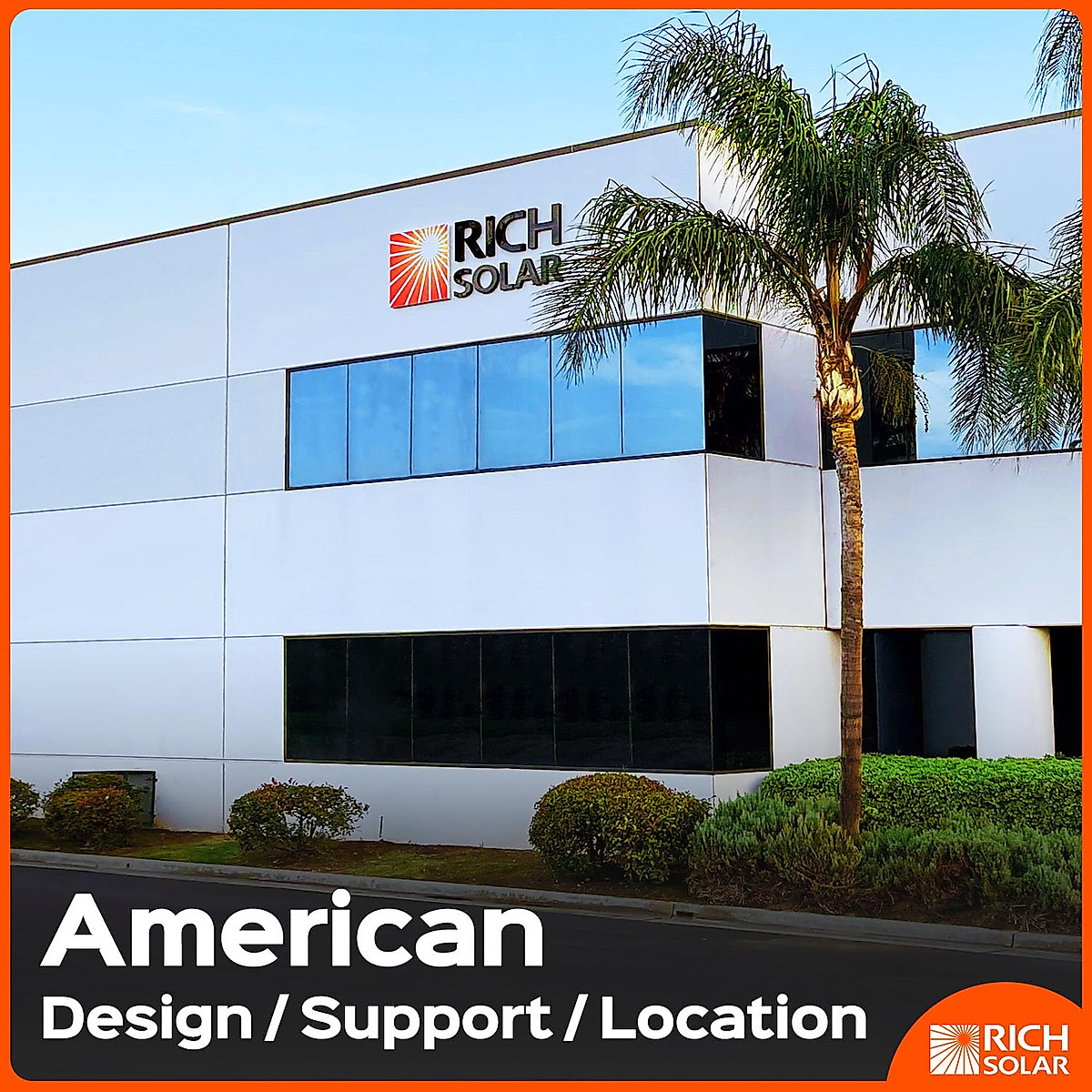 RICH SOLAR 200 Watt 12 Volt Monocrystalline Solar Panel 2 Pack of 9BB Cell 100W High Efficiency Solar Module Charge Battery for RV Trailer Camper Marine Off Grid