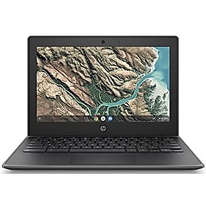 HP 2022 Newest Chromebook 11A G8 Education Edition, 11.6" HD Laptop, AMD A4-9120C(up to 2.4GHz), 4GB Memory, 96GB Space(32GB eMMC+ABYS 64GB Card), Webcam, USB-C, WiFi, Bluetooth, Chrome OS, JVQ MP