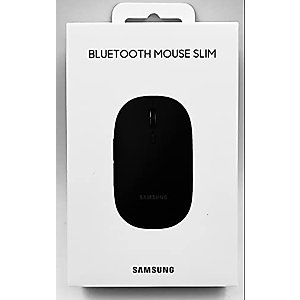 Samsung Bluetooth Mouse Slim, Compact, Wireless, Silent Clicks, for Laptop,Tablet,MacBook,Android,Windows | Easy Pairing with Samsung PC, Mobile Devices | Swift Pairing with Windows10 and 11 - Black