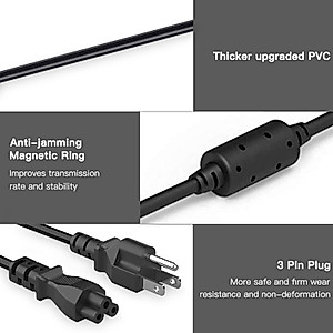 45W Type C USB C Charger Adapter for HP Chromebook X360 14-CA000 11-ae000 14-ca051wm 14-ca052wm 14-ca091wm ca061dx,11-ae051wm 11-ae001tu 11-ae027nr;12-c012dx 918337-001 844205-850 28769-001