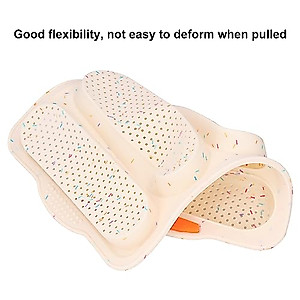 Bread Baking Pan, Insulated Handle Easy Demolding Baguette Mould Soft 4 Grooves Wearproof for Kitchen(Beige color bar)