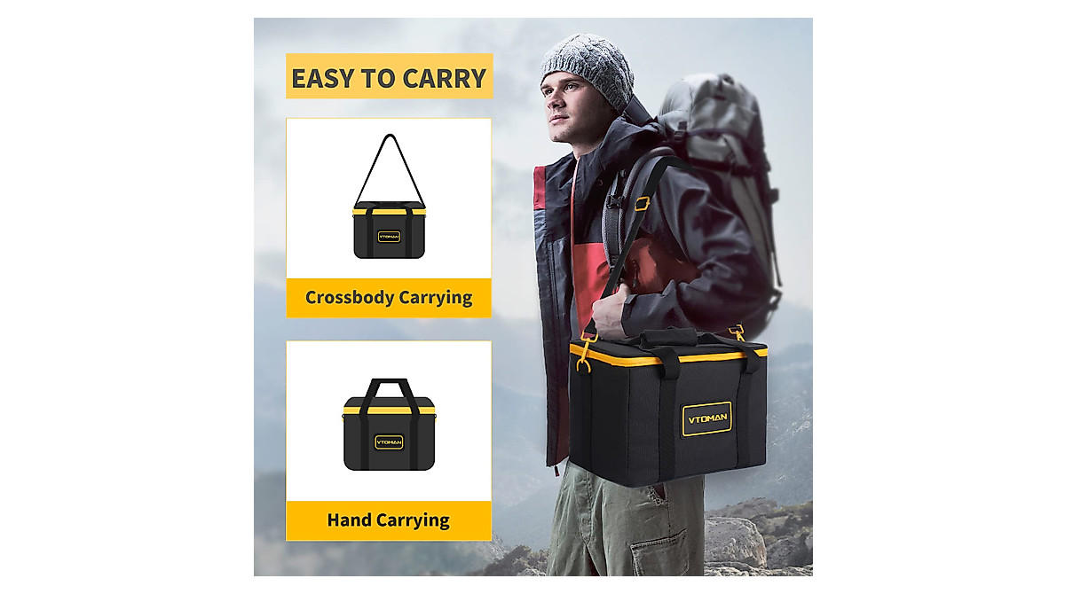 VTOMAN Carrying Case for Jump 600X - Durable & Waterproof