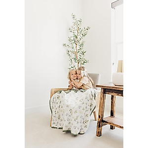 Copper Pearl Three-Layer Baby Blanket: Soft Baby Quilts for Boys and Girls | Breathable, Cozy, Toddler Blanket | Baby Quilt for Newborns | 46x46 Premium Polyester/Rayon | Haven