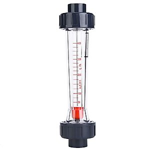 LZS-20（D）Liquid Flowmeter 40-400L/H Liquid Flowing Rate Gauge 25mm/1in Liquid Flowing Meters High Accuracy Water Rotameter Hydraulic Valve Fittings