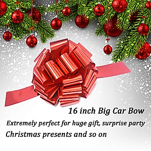 Big Car Bow Giant Extra Large Bow for Cars, Birthday Presents, Christmas Presents, Large Gift Decoration
