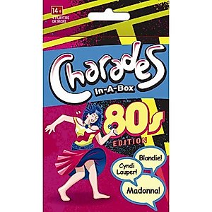 Outset Media Charades - in-a-Box: 80s Game