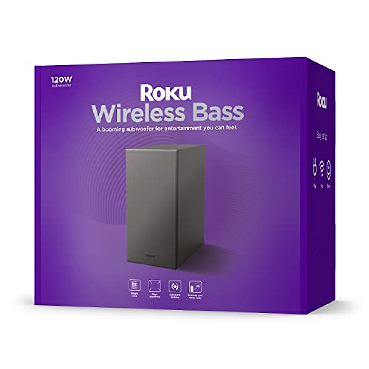 Roku Wireless Bass | Slim Subwoofer Streambar, Streambar Pro Wireless Speakers