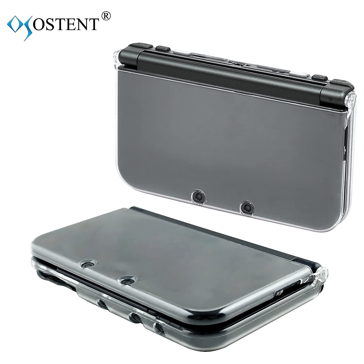 OSTENT Protector Clear Crystal Hard Cover Case for Nintendo New 3DSLL/XL Console