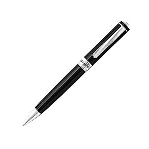 Picasso and Co Rhodium/Black Lacquer Ballpoint Pen PS902BKSB