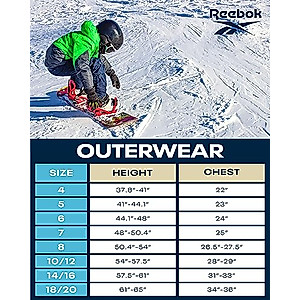 Reebok Boys’ Jacket – Water Resistant Midweight Quilted Puffer Coat – Insulated Outerwear Down Coat for Boys (4-20), Size 10-12, Black