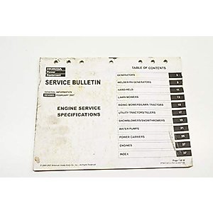OEM Honda Service Bulletin