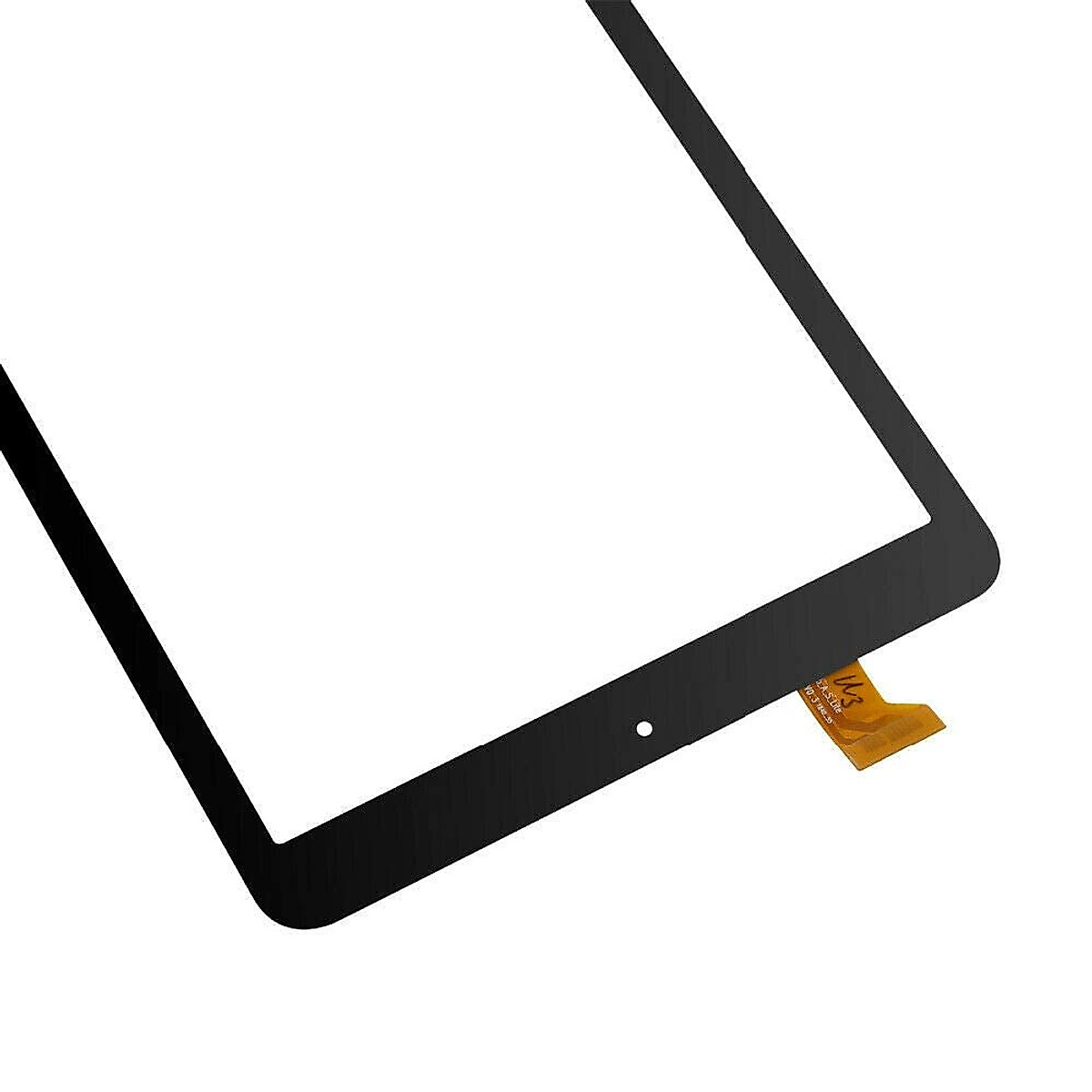 Black Touch Digitizer Screen Replacement (NO LCD) for Samsung Galaxy Tab A 8.0 2018 SM-T387 SM-T387T SM-T387V with pre-Installed adhedsive and Tools