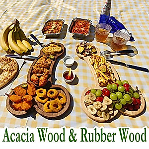 cenleoha 17.3×10.4inch Large Acacia Penis Charcuterie Board Funny Gifts for Women Penis Shaped Gifts Penis Personalized Charcuterie Board for Penis Party Penis Bachelorette Party